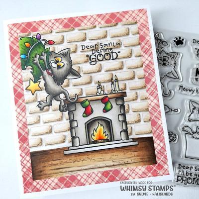 Whimsy Stamps Crissy Armstrong Clear Stamps - Cat Do Christmas Two ...