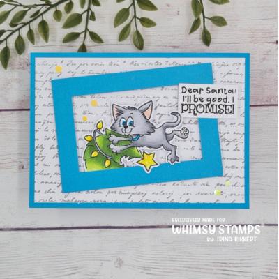Whimsy Stamps Crissy Armstrong Clear Stamps - Cat Do Christmas Two ...
