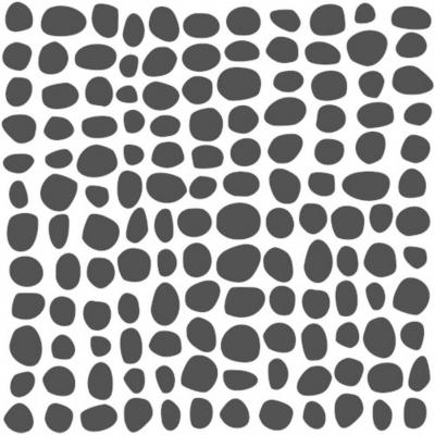 The Crafter's Workshop Stencil - Pebble Grid | kreativbunt