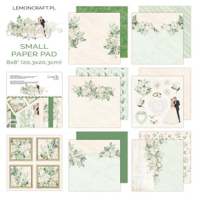LemonCraft Greenery Designapiere - Paper Pad | kreativbunt